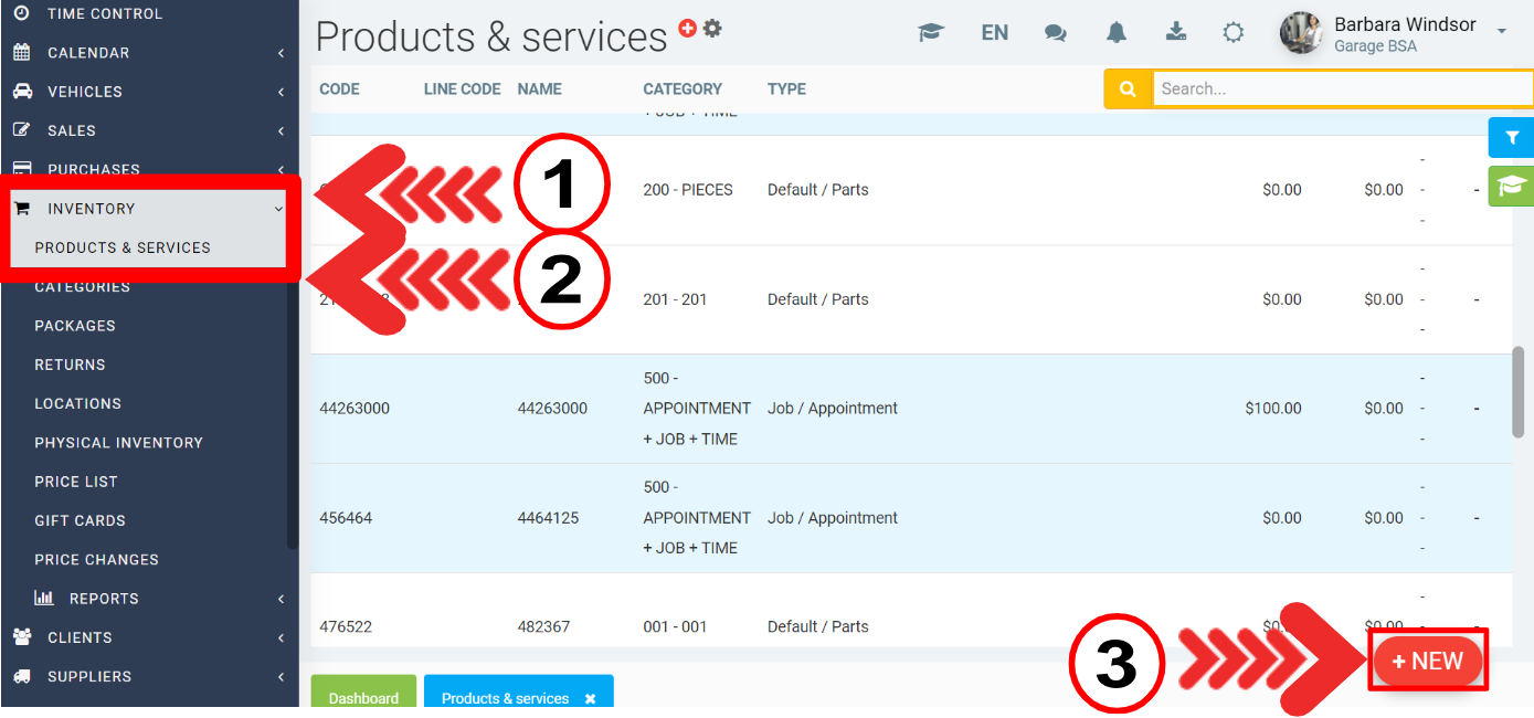GEM-WORK - Creating a Tire Product